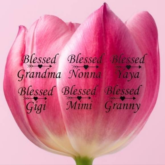 Handmade | Other | Blessed Grandmother Permanent Vinyl Decal | Poshmark